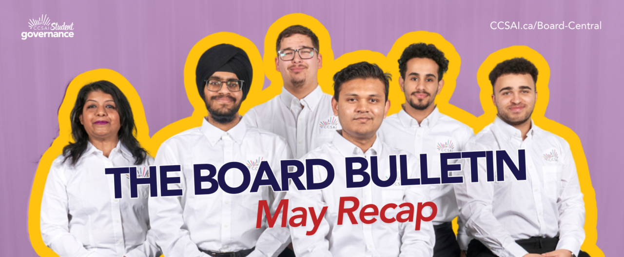 The Board Bulletin - May Recap - CCSAI